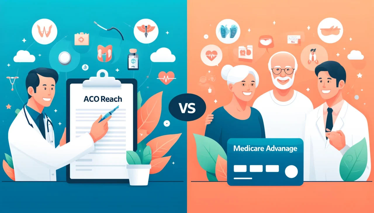 ACO reach vs Medicare Advantage | Medicare365